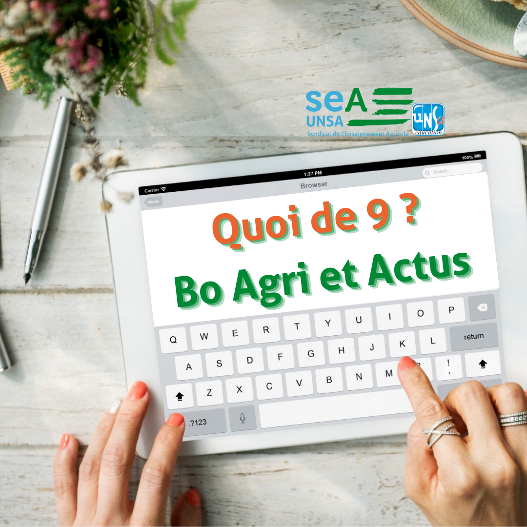 QUOI DE NEUF « l’essentiel de la période estivale » – SEA-UNSA